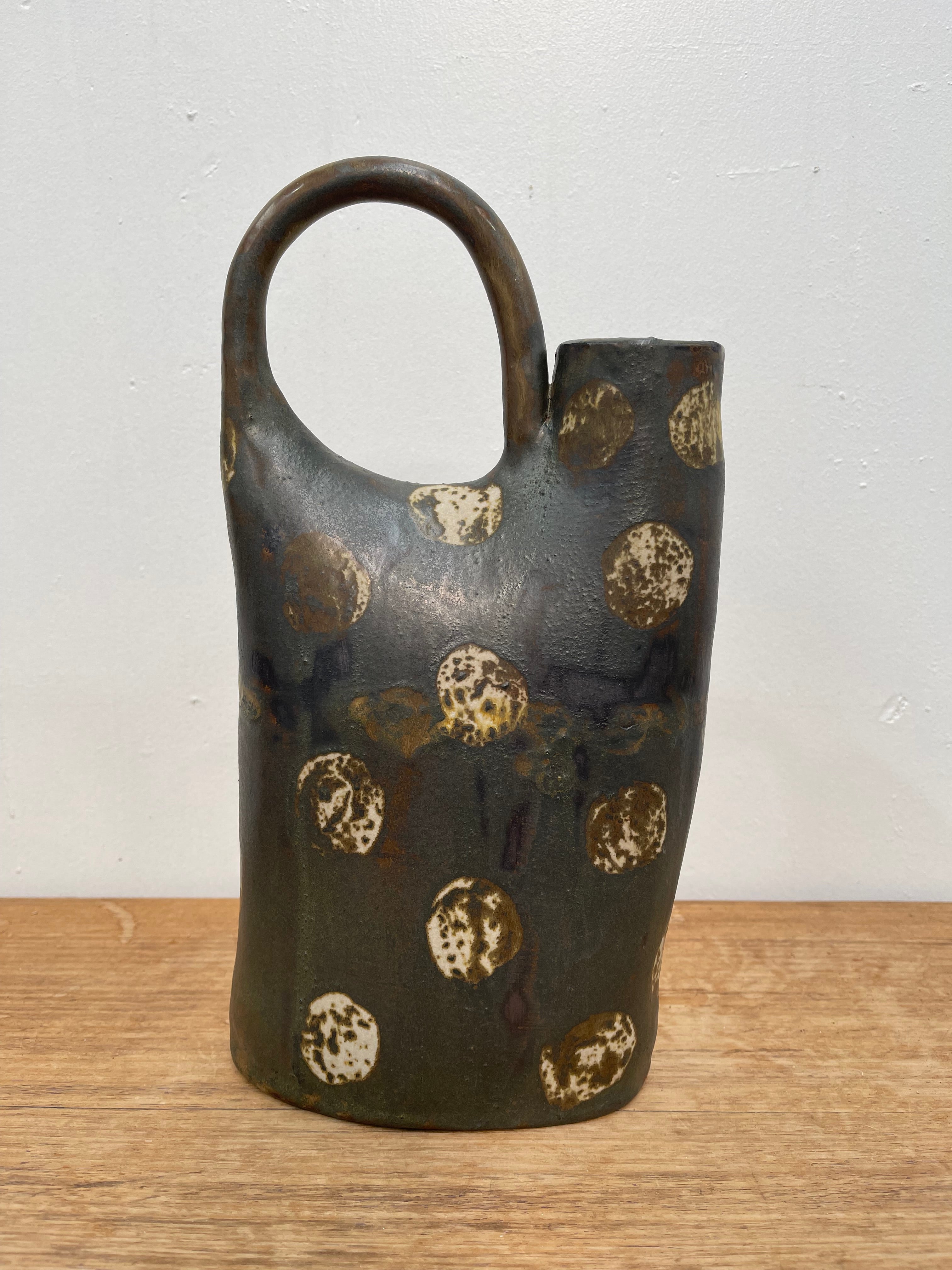 Rustic Brown Vase | Red Fox Pottery